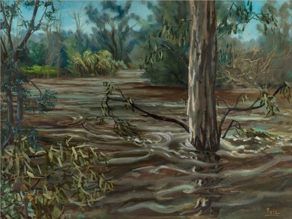 John Yule | UNTITLED SWAMP SCENE LANDSCAPE | MutualArt