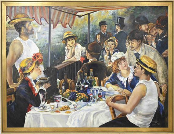 Jan Horst | kopie naar Renoir | MutualArt