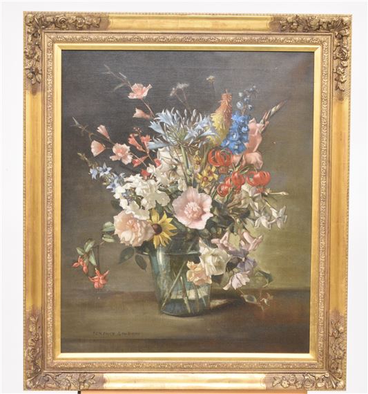 Terence Loudon | Agapanthus and other Flowers | MutualArt