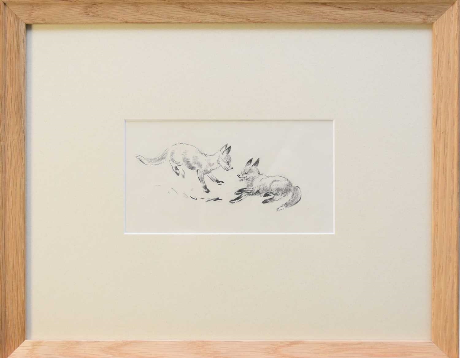 Eileen Alice Soper | Two Fox cub Studies | MutualArt