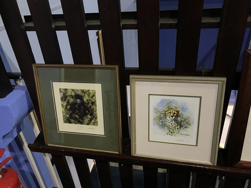 David Shepherd | Four various small David Shepherd | MutualArt
