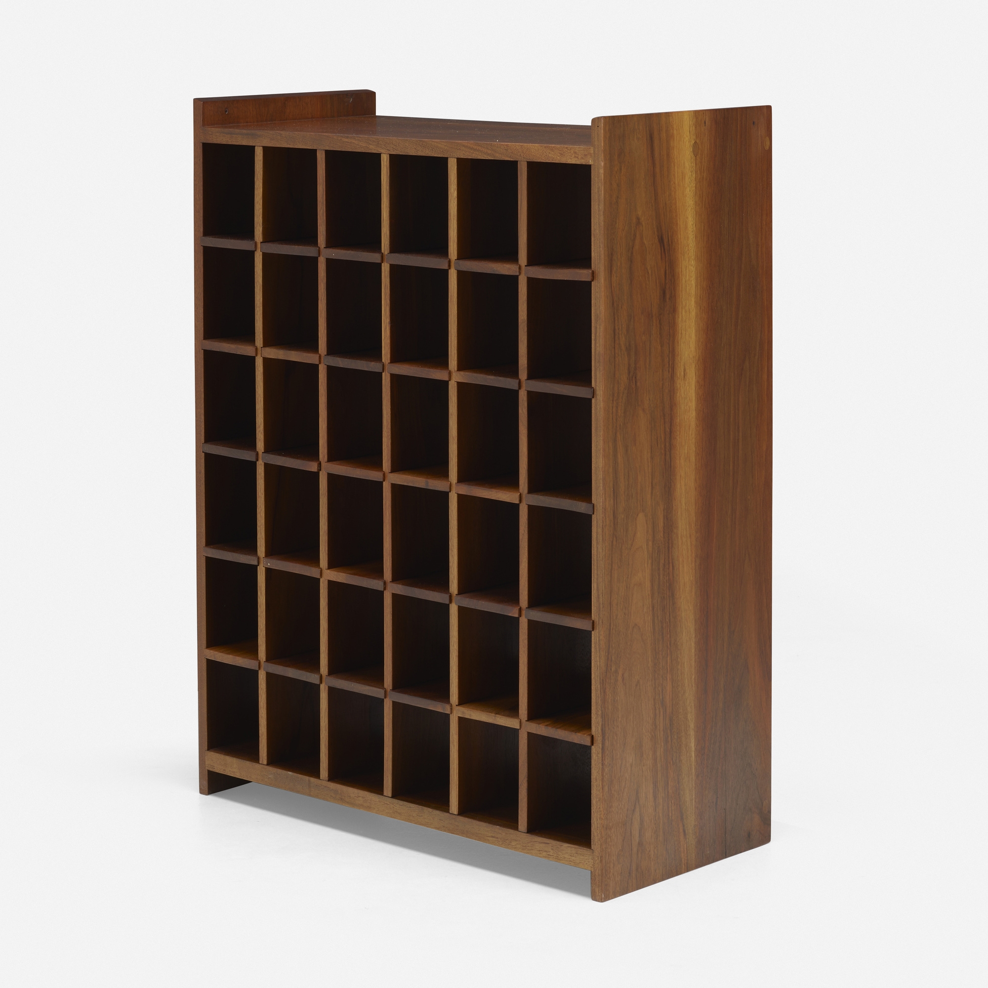 George Nakashima | Bottle rack from Folly Cottage, Exton, PA (1974 ...