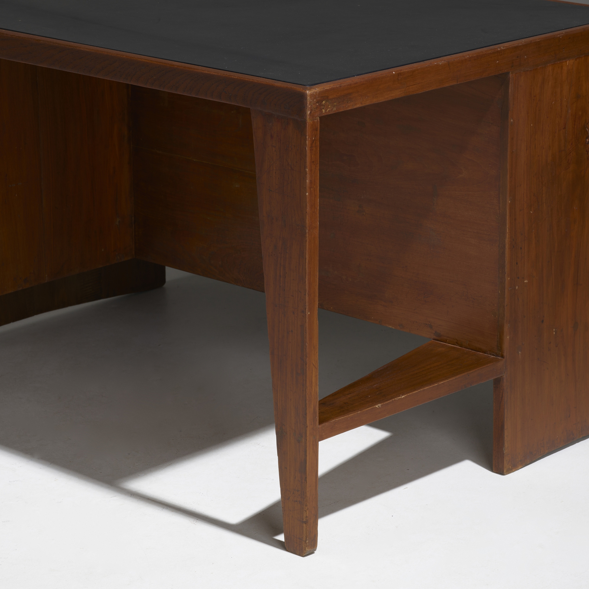 Pierre Jeanneret | Desk and Office Cane chair from the Administrative ...