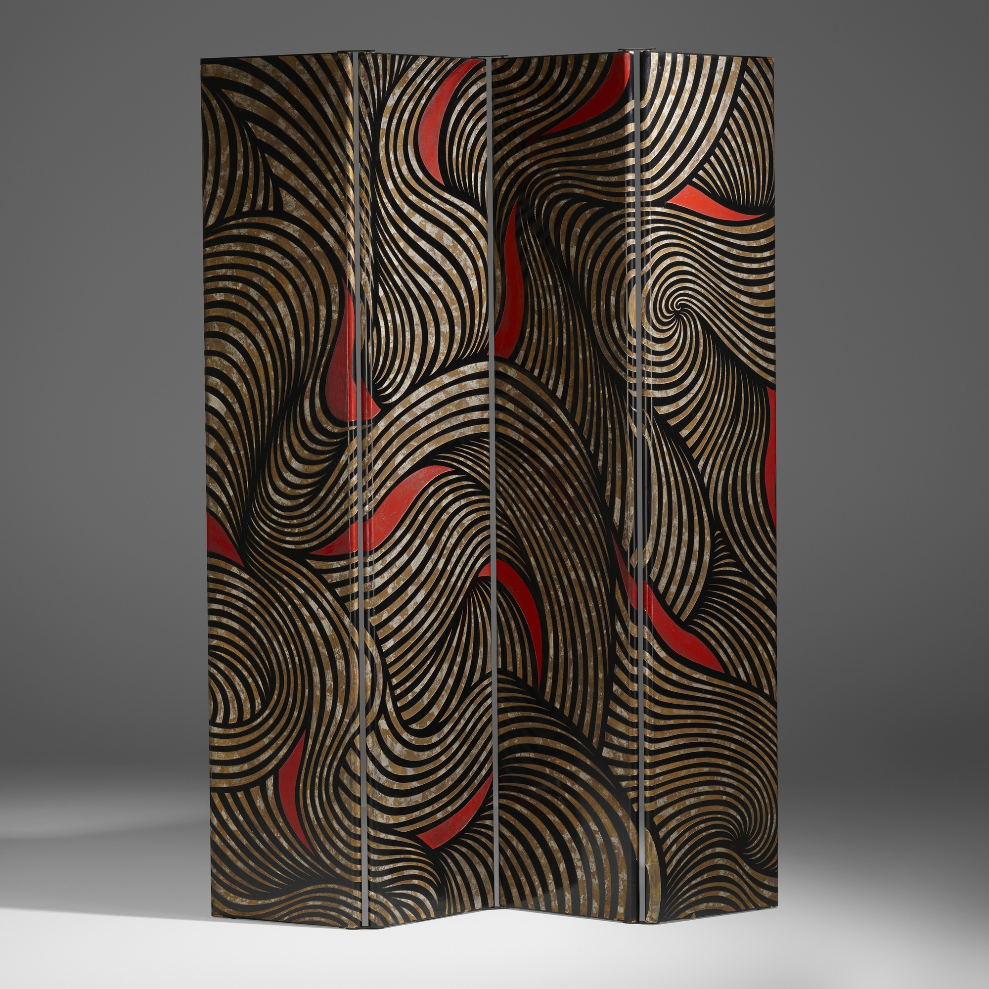 Karl Springer | Rare Coromandel folding screen (Circa 1970) | MutualArt