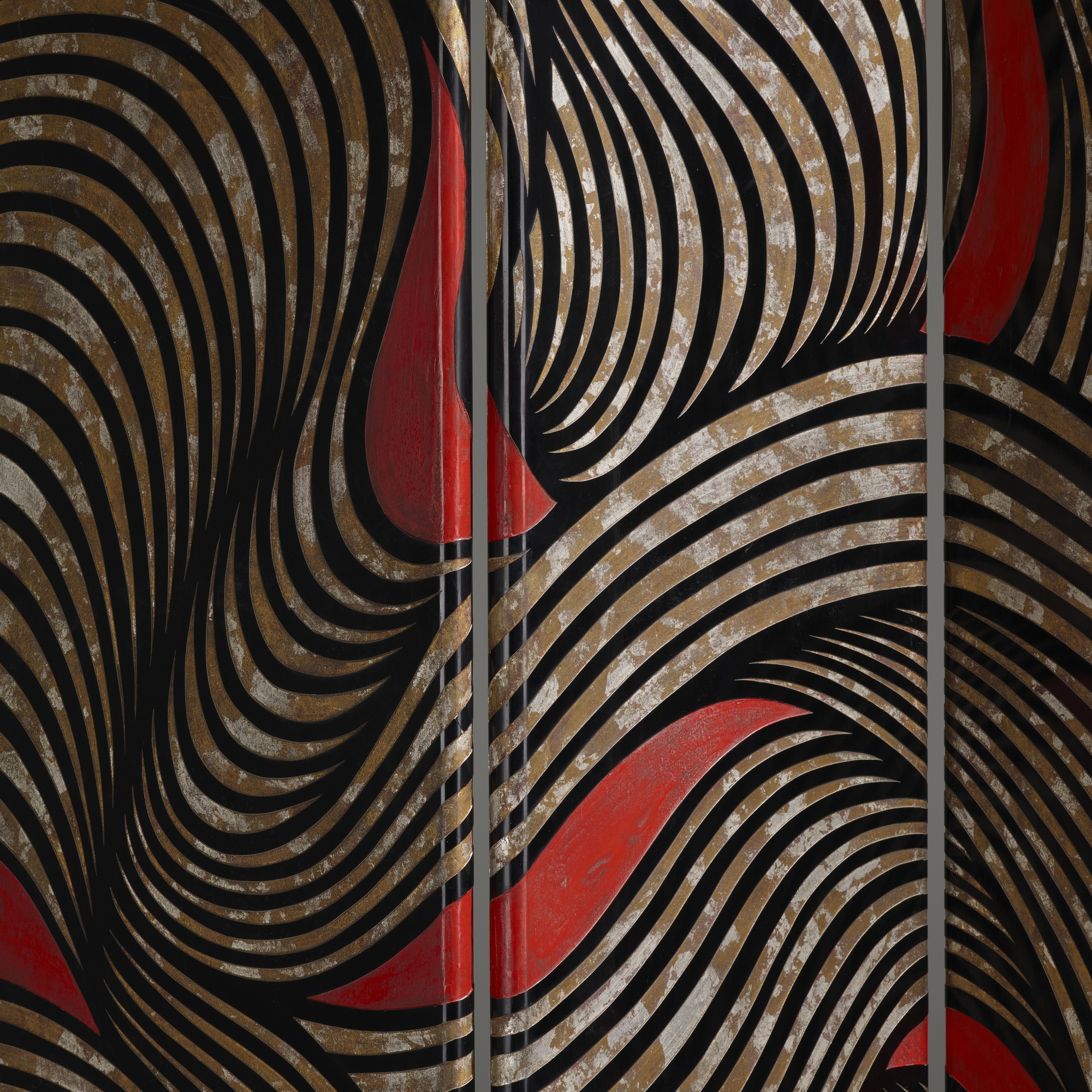 Karl Springer | Rare Coromandel folding screen (Circa 1970) | MutualArt