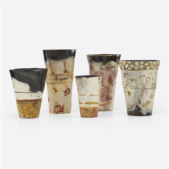 Bennett Bean | Collection of five vessels (Circa 1982) | MutualArt