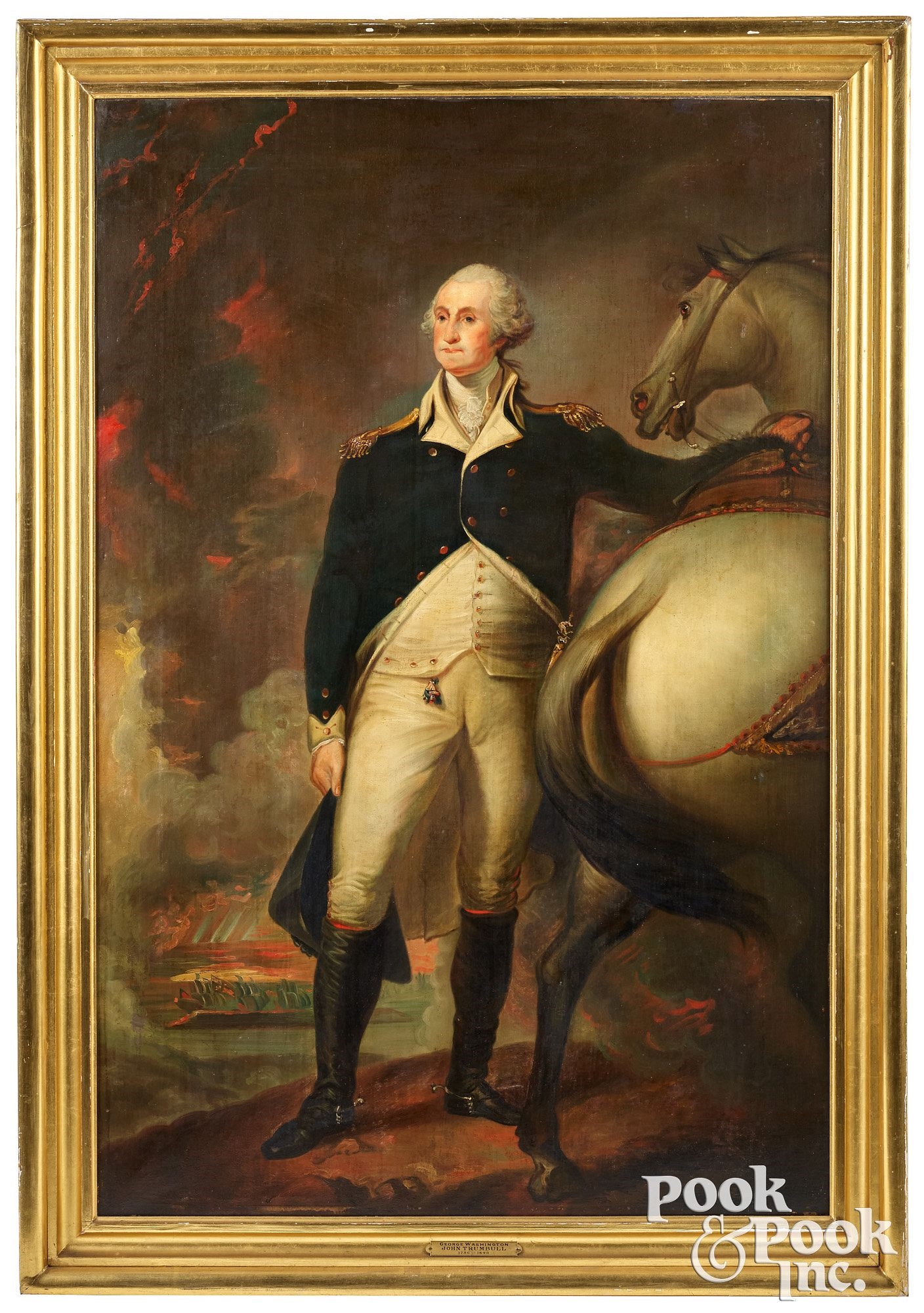 Jane Stuart | rendition of Gilbert Stuart's iconic George Washington at ...