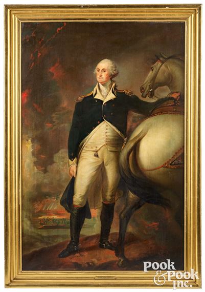 Jane Stuart | rendition of Gilbert Stuart's iconic George Washington at ...