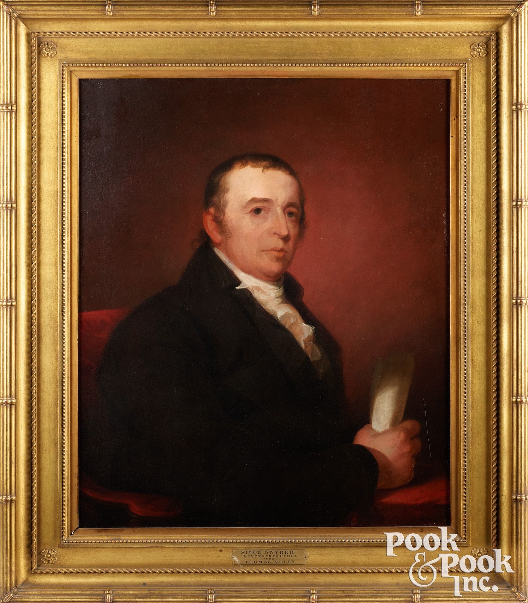 Thomas Sully | portrait of Pennsylvania Governor Simon Snyder | MutualArt