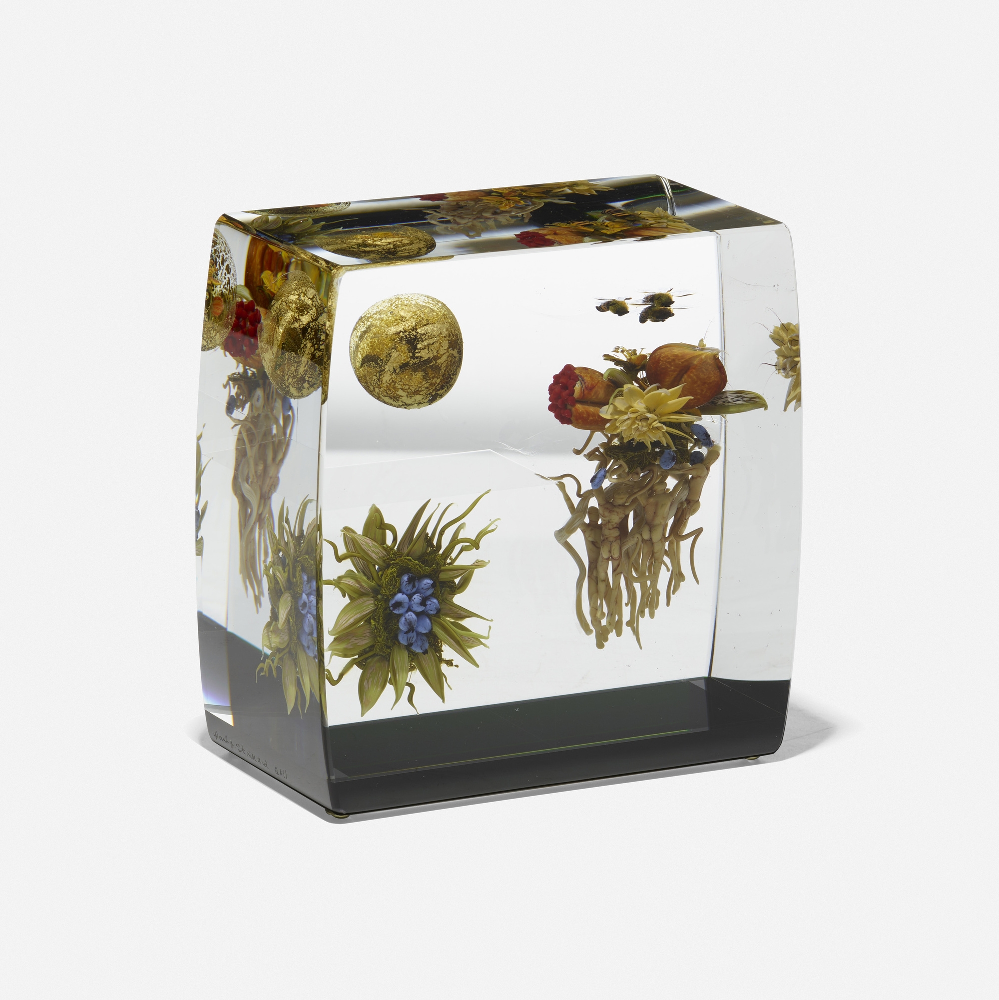 Paul Stankard | Large Botanical paperweight (2011) | MutualArt
