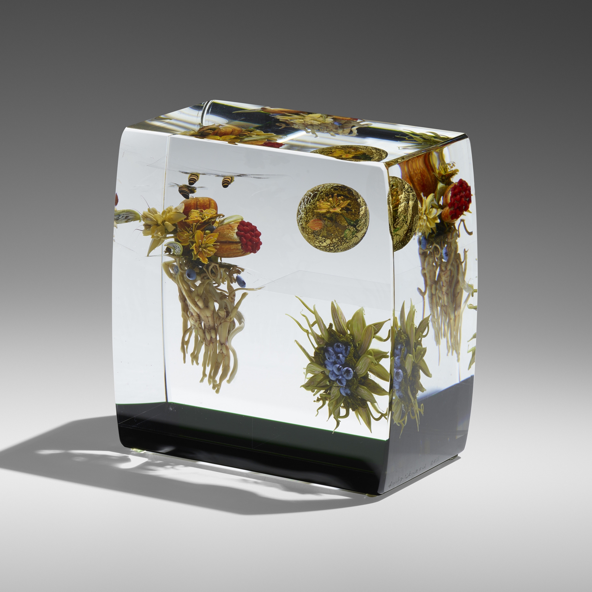 Paul Stankard | Large Botanical paperweight (2011) | MutualArt
