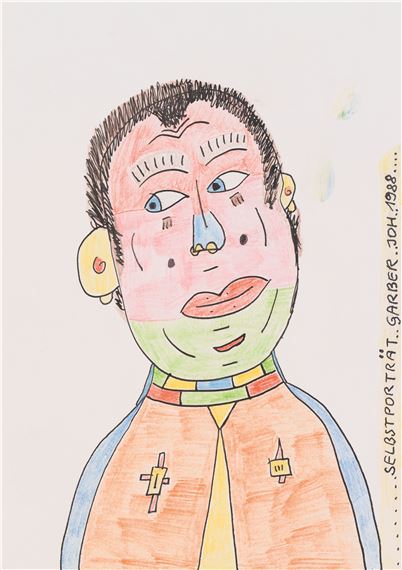Johann Garber | Self-portrait (1988) | MutualArt