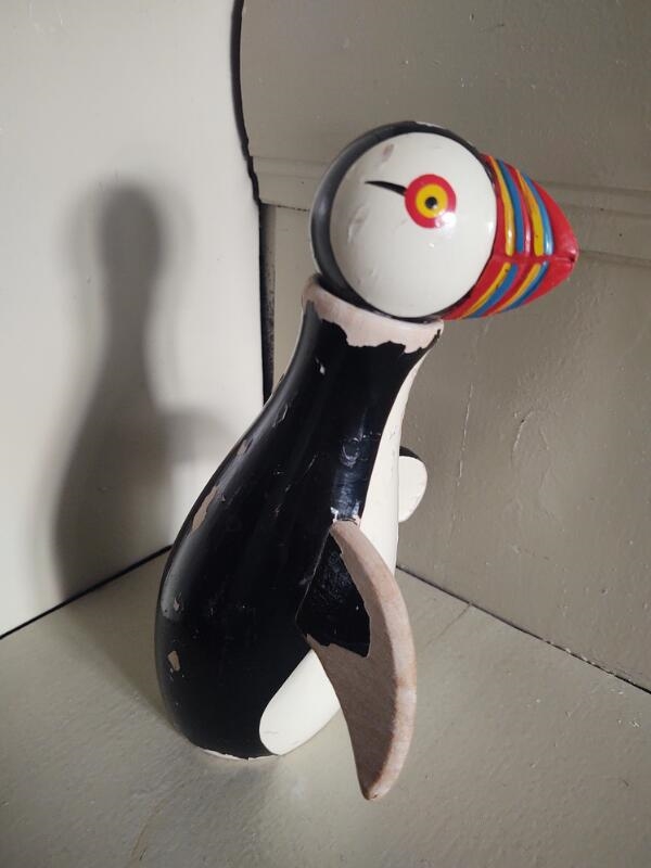 Kay Bojesen | Painted wooden toy figure in the shape of an Atlantic ...