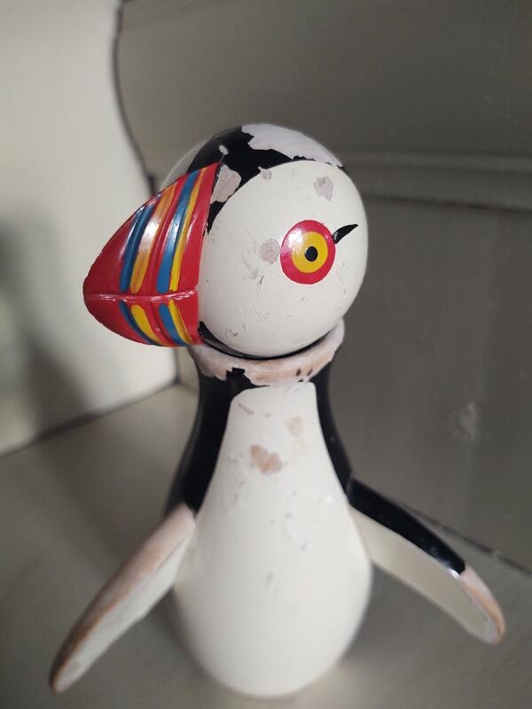 Kay Bojesen | Painted wooden toy figure in the shape of an Atlantic ...