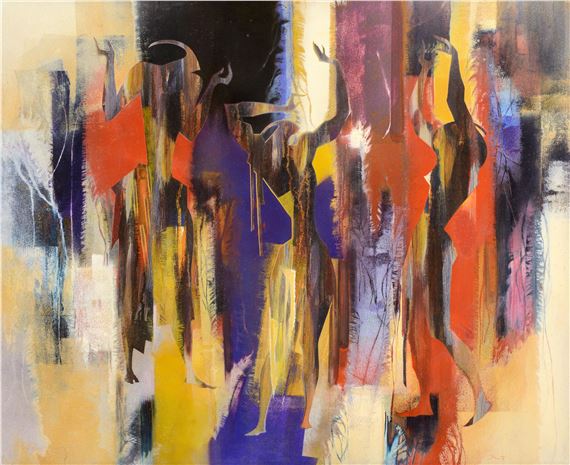 Izidro Duarte | Figures Cape Red (1942) | MutualArt