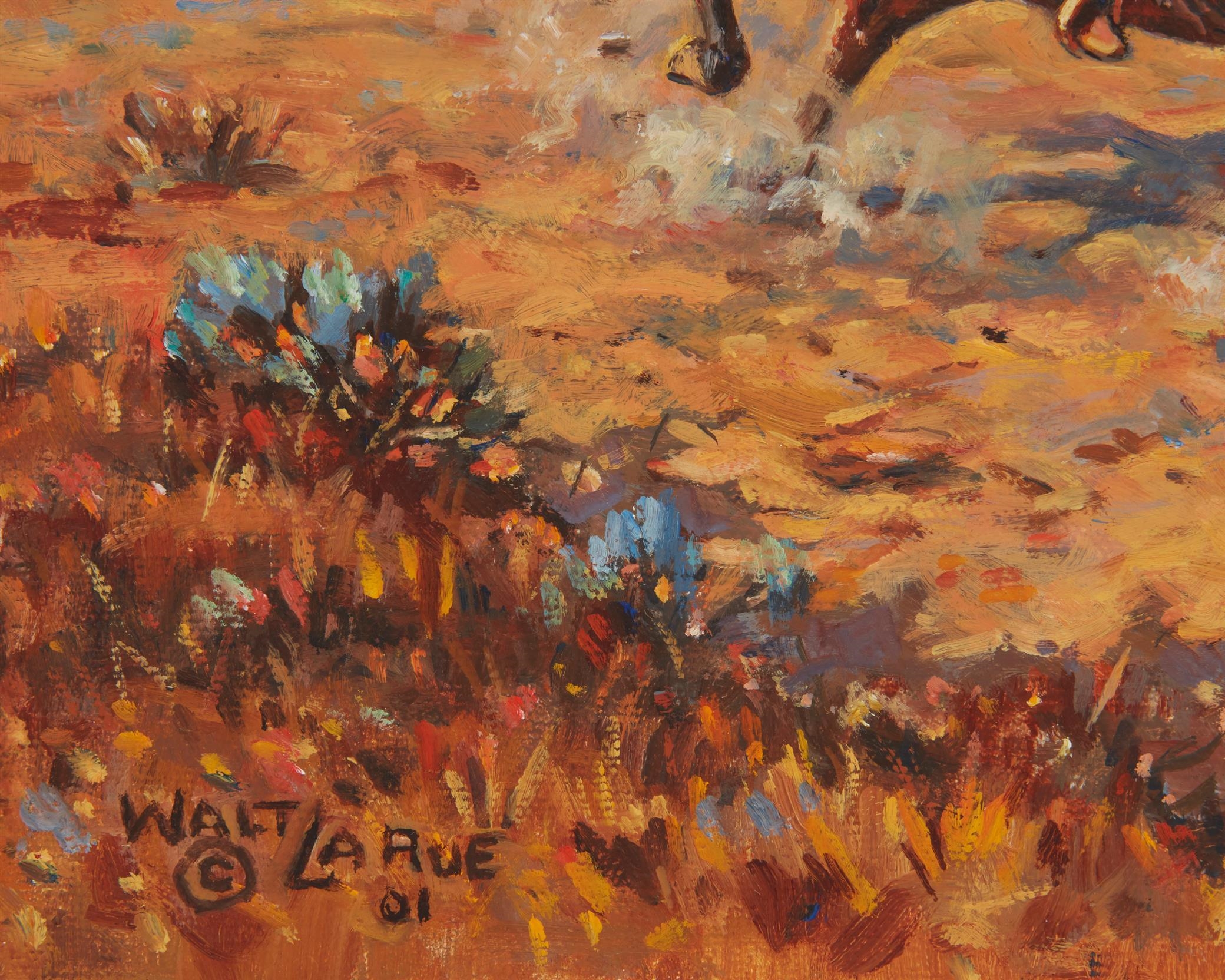 Walt LaRue | No Spot for a Greenhorn, (2001) | MutualArt