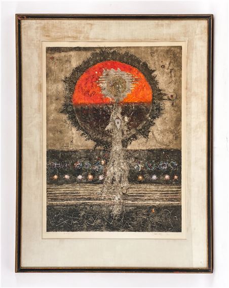 Francisco Larez | FRANCISCO LAREZ ABSTRACT ETCHING 1967 (1967) | MutualArt