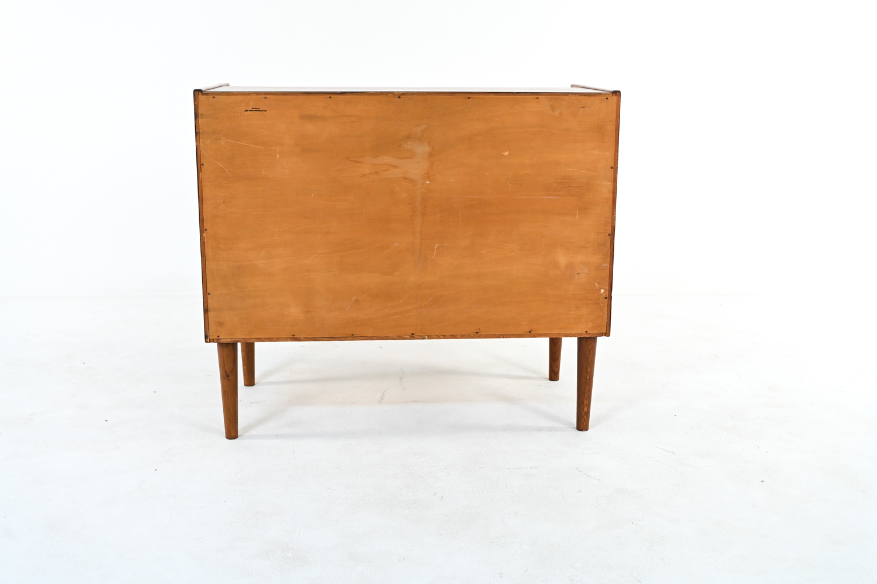 Arne Vodder | DANISH MID-CENTURY TEAK FLIP-TOP VANITY CHEST | MutualArt