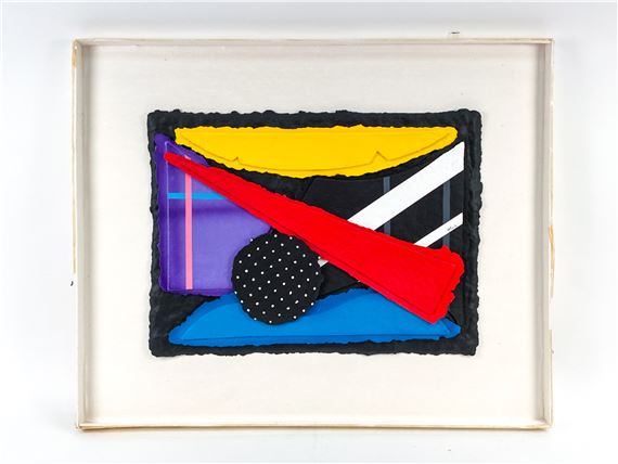 Neil Loeb | NEIL LOEB (B. 1950) MIXED MEDIA PAPER CONSTRUCTION | MutualArt