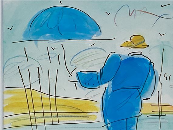 Peter Max | PETER FINKELSTEIN (MAX) (B. 1937) ORIGINAL | MutualArt