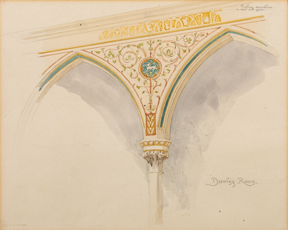 John Dibblee Crace | John Dibblee Crace (British, 1838-1919) Three ...