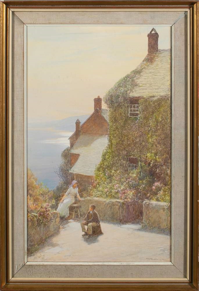 John White | John White (British, 1851-1933) A young fisherman and a ...