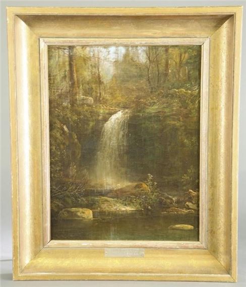 Alexander Helwig Wyant | Brook in the Forest. (1969) | MutualArt