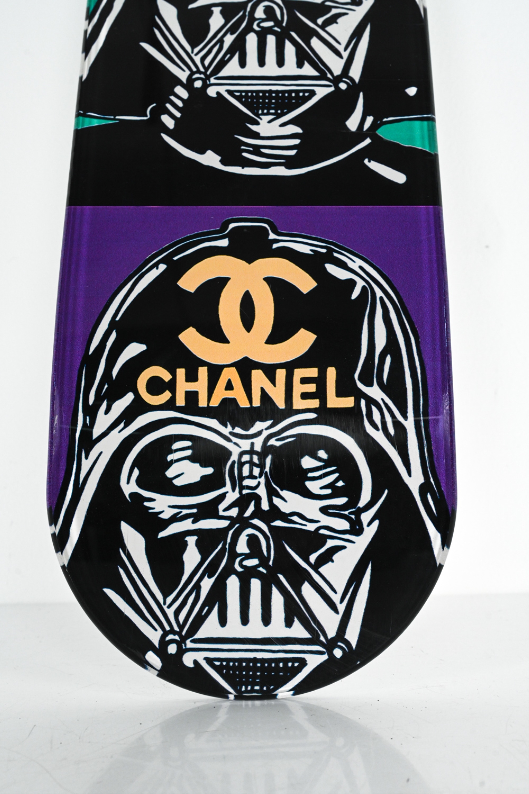 Alec Monopoly | ALEC MONOPOLY-STYLE CHANEL DARTH VADER SKATE DECK ...