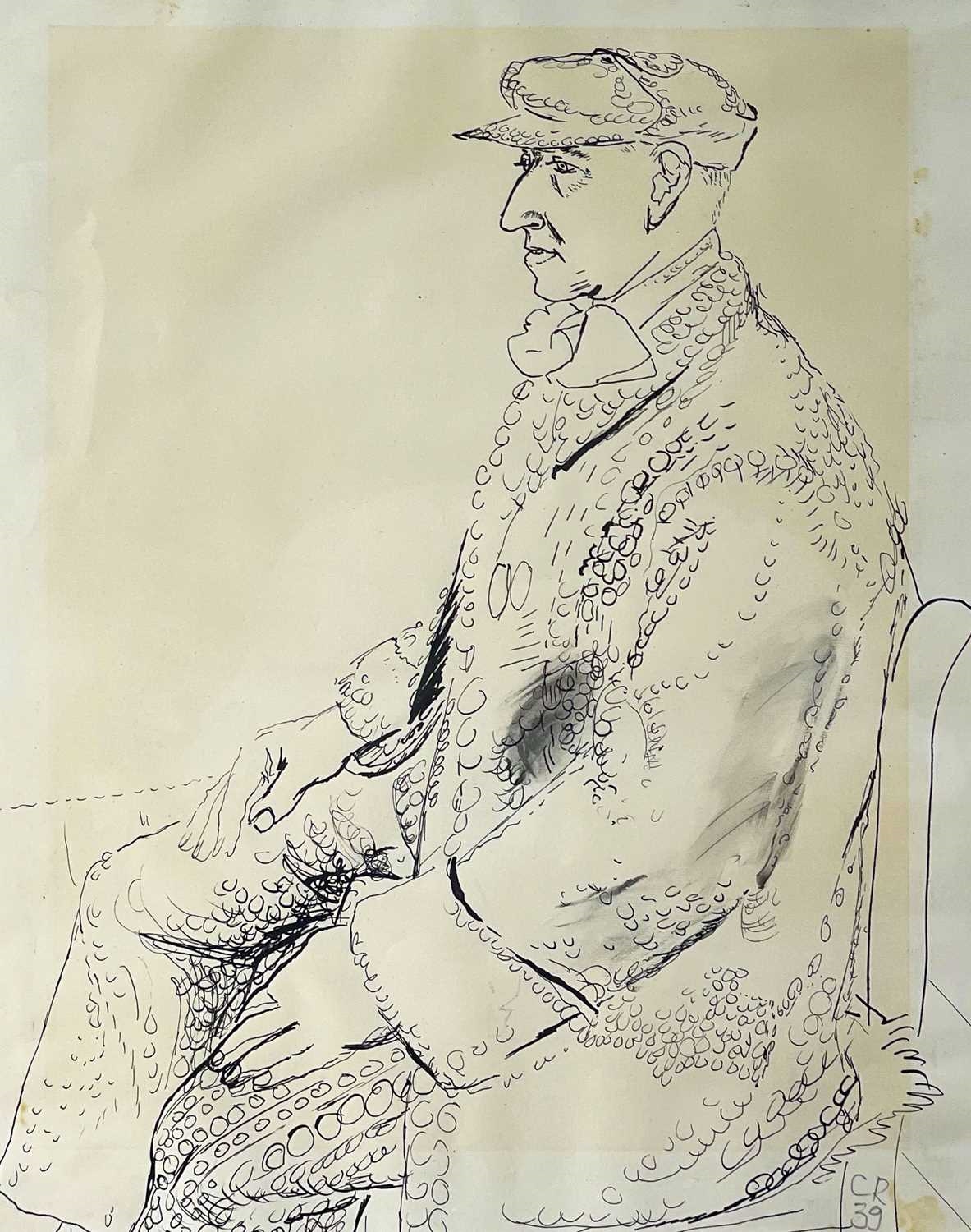 Ceri Richards | Portrait of Pearly King of Hamstead | MutualArt