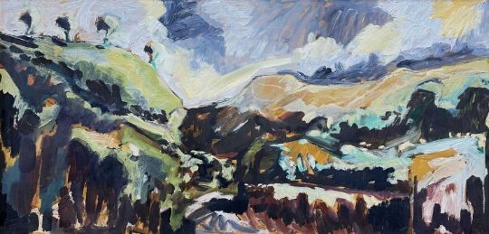 Karl Davies | Autumn Landscape | MutualArt