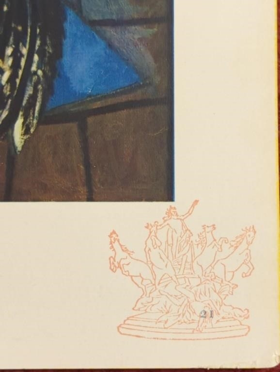 Pablo Picasso | Picasso Woman & Rooster Litho Hand Signed | MutualArt