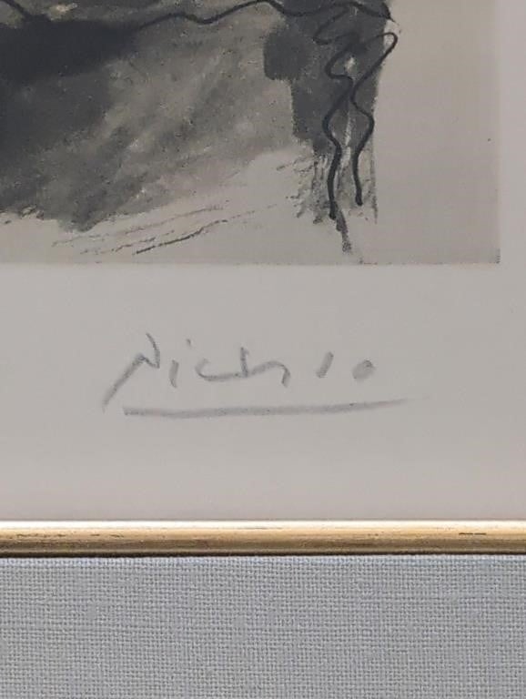 Pablo Picasso | Picasso Litho Artist & Model Hand Signed | MutualArt