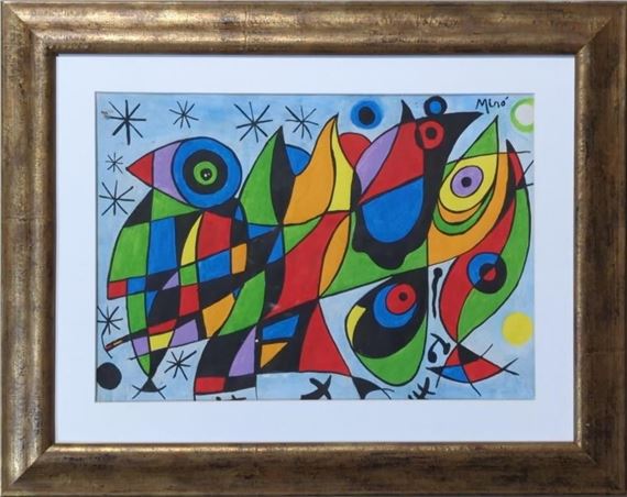 Joan Miró | Original in the Manner of Joan Miro | MutualArt