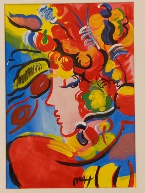 Peter Max | Original in the Manner of Peter Max | MutualArt