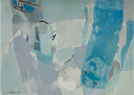 Manuel Hernández Mompó | Gente hablando (1961) | MutualArt