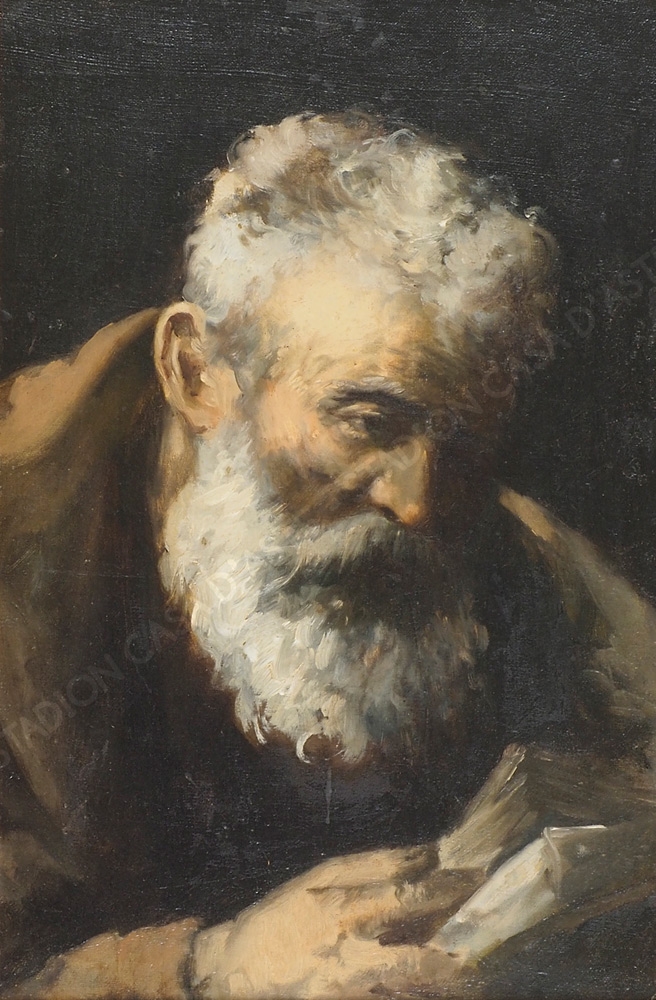 Italian School, 18th Century | Testa di vecchio | MutualArt