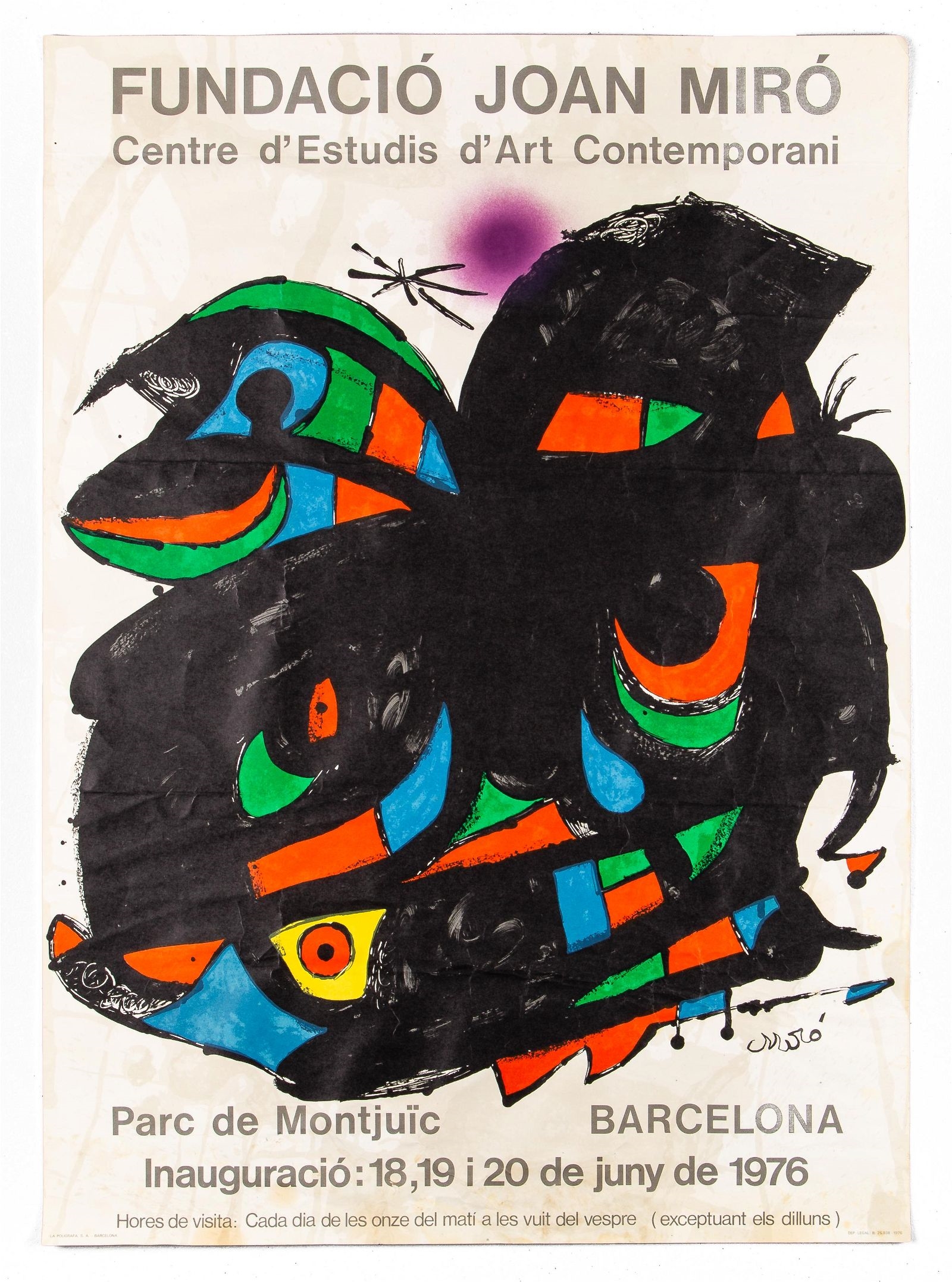 Joan Miró | Joan Miro (1976) | MutualArt