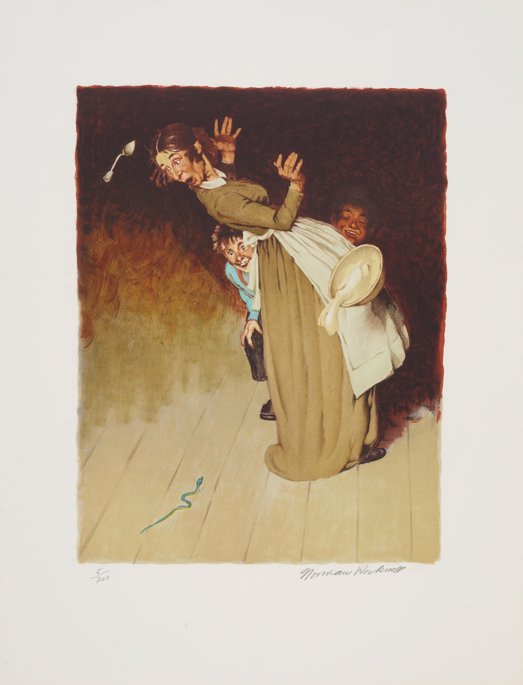 Norman Rockwell | Huckleberry Finn Suite (1972) | MutualArt