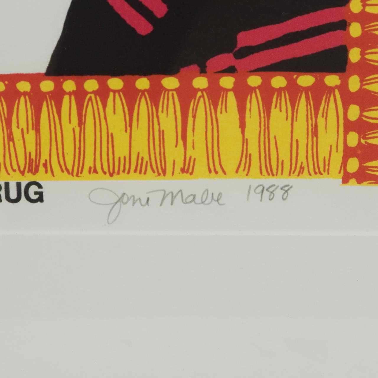 Joni Mabe | The Official Elvis Prayer Rug (1988) | MutualArt