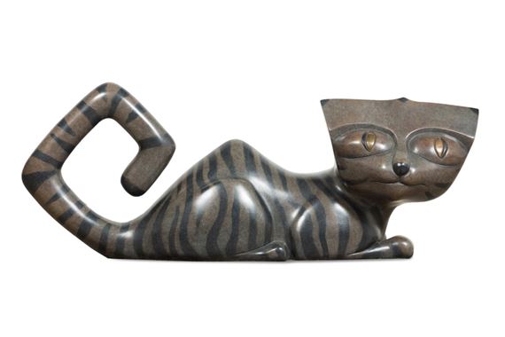 J. Keith | CAT SCULPTURE | MutualArt