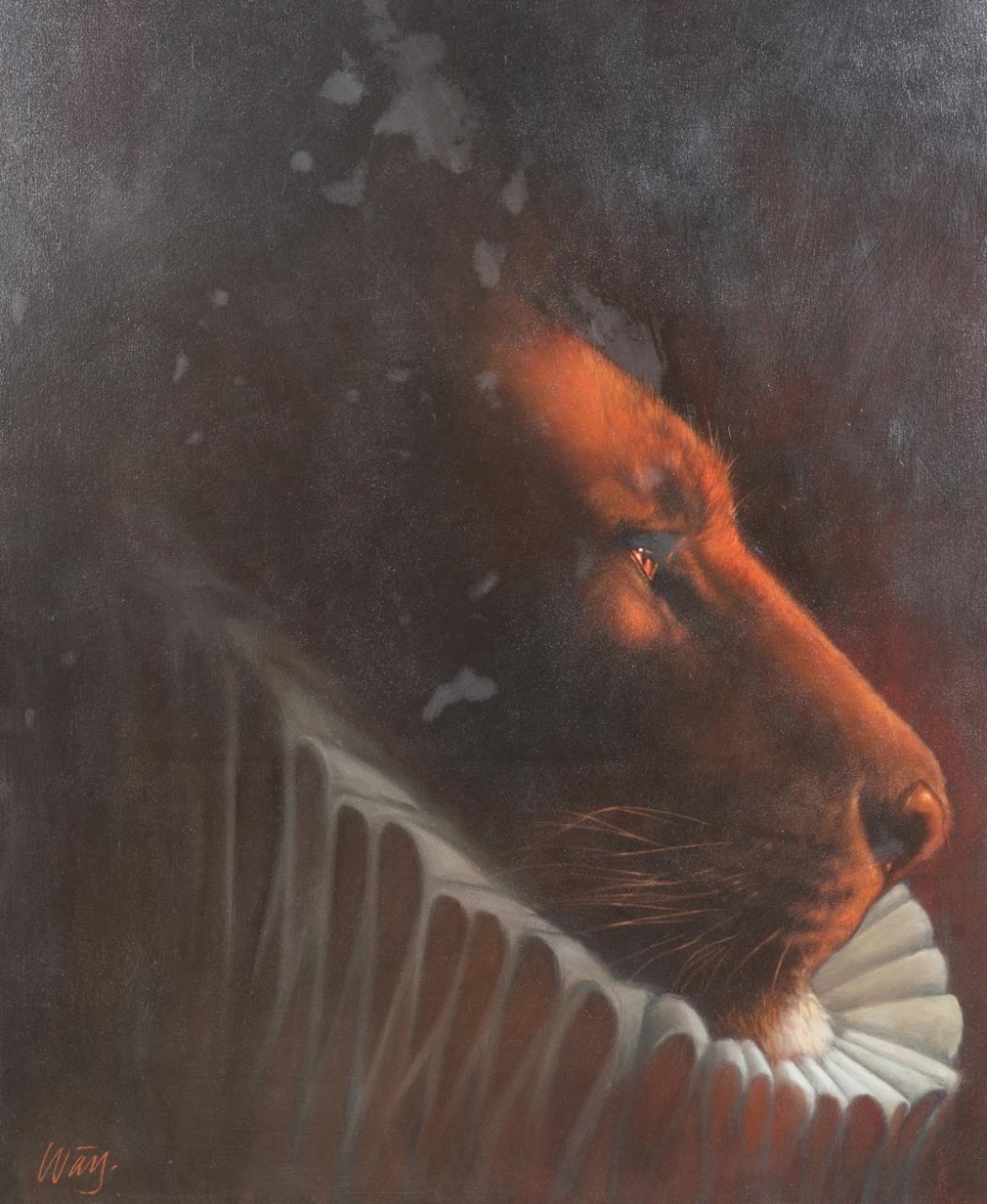 James McLaughlin Way | Lion with Collar, (2002) | MutualArt