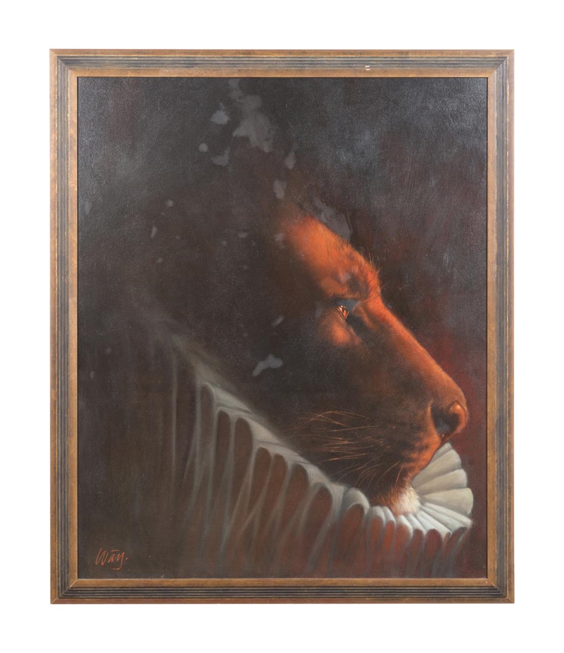 James McLaughlin Way | Lion with Collar, (2002) | MutualArt