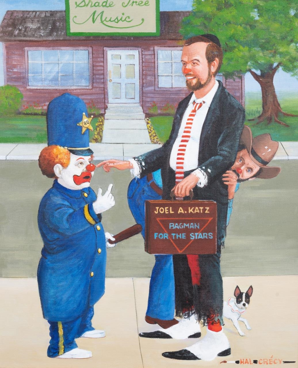 Hal Crecy | Joel Katz Bagman for the Stars | MutualArt