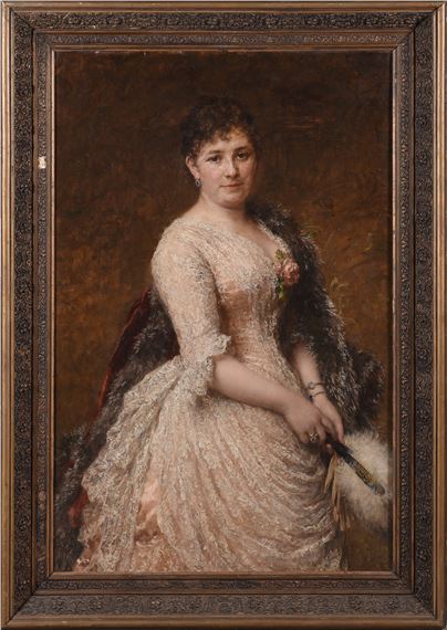 Gustave Graef | Retrato de Eloisia Aguilar de Dios | MutualArt