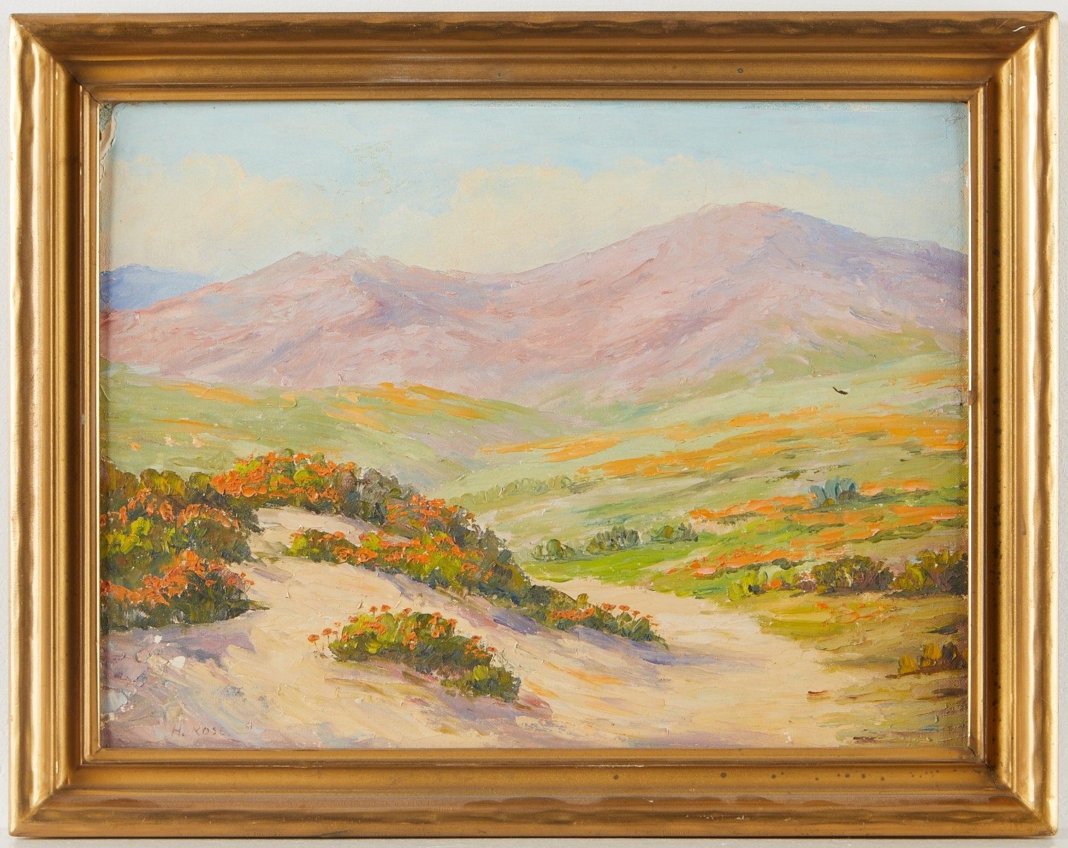 Herman Rose | Herman Rose Oil on Canvas Landscape | MutualArt