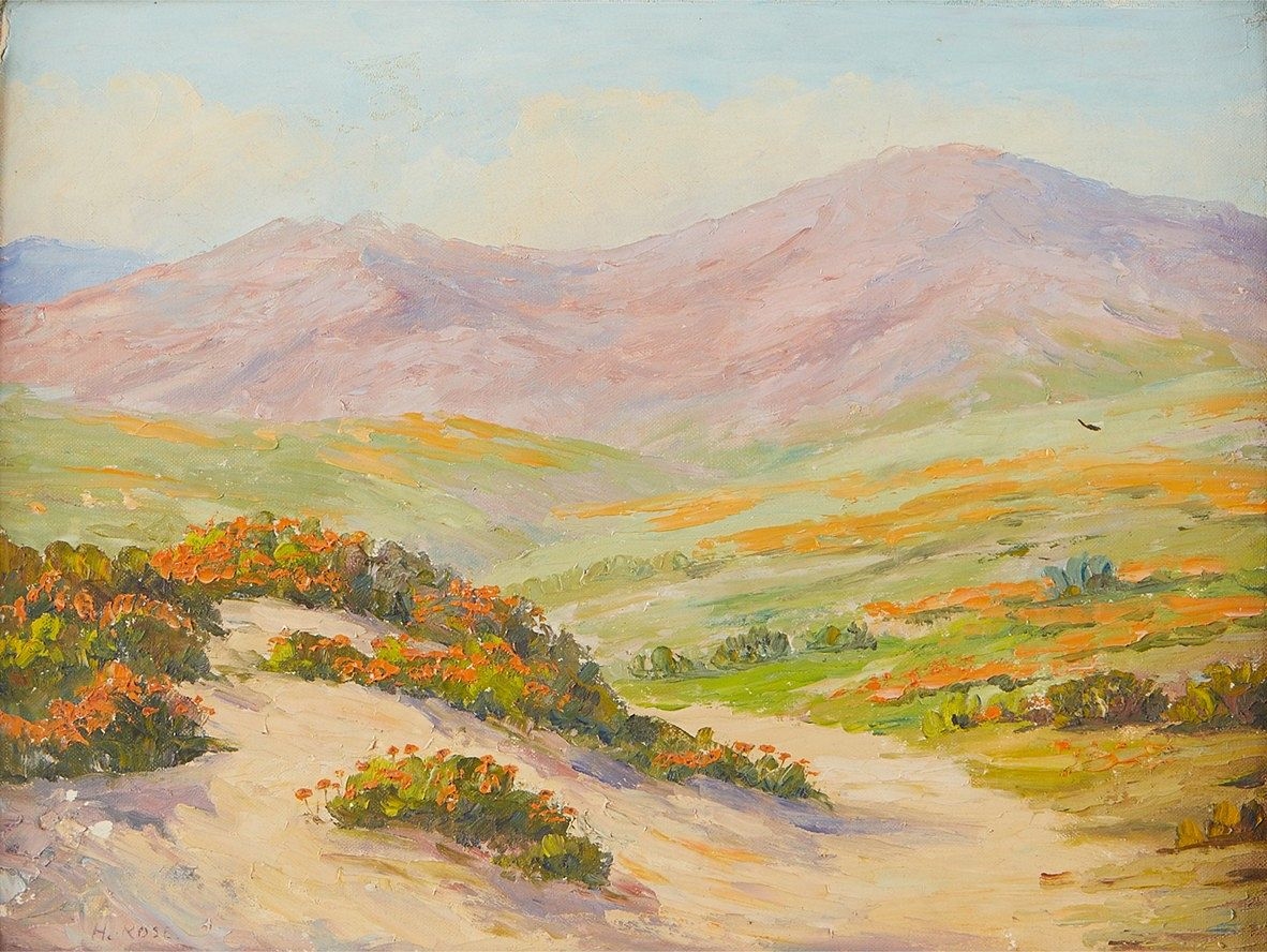 Herman Rose | Herman Rose Oil on Canvas Landscape | MutualArt