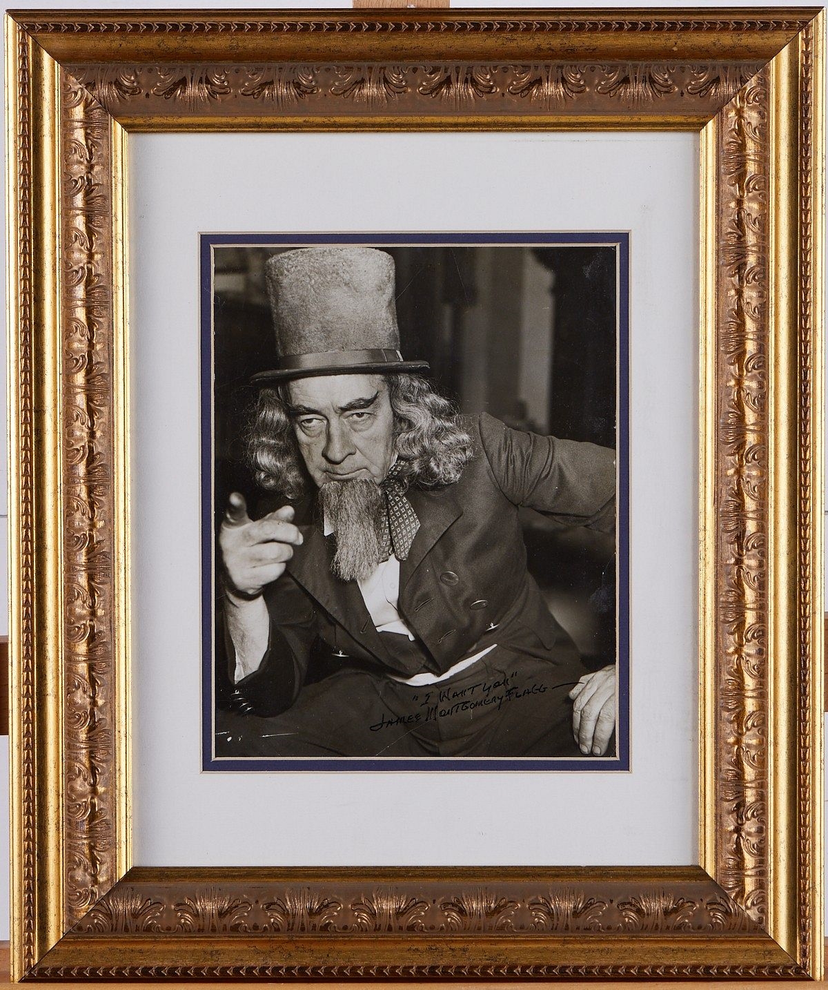 James Montgomery Flagg | James Montgomery Flagg Uncle Sam WC on Paper ...