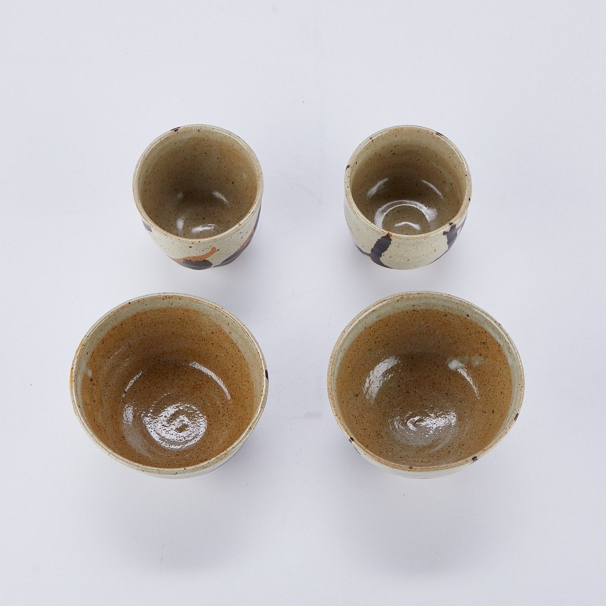 Warren MacKenzie | Set 4 Warren MacKenzie Tea Bowls and Bowls | MutualArt