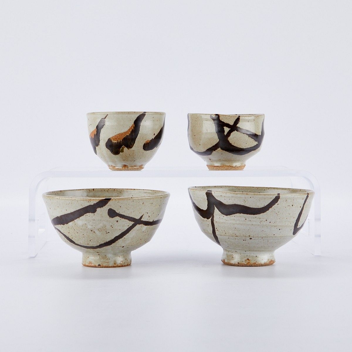 Warren MacKenzie | Set 4 Warren MacKenzie Tea Bowls and Bowls | MutualArt