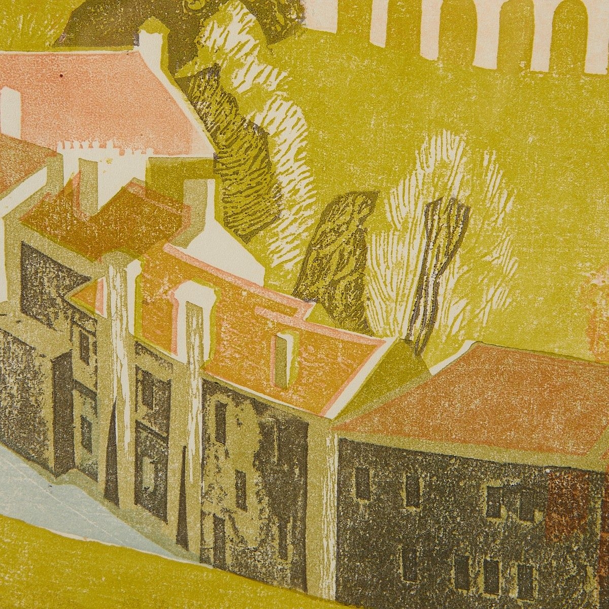 Sheila Robinson | Sheila Robinson Monketon Coombe Silkscreen 1964 (1964 ...